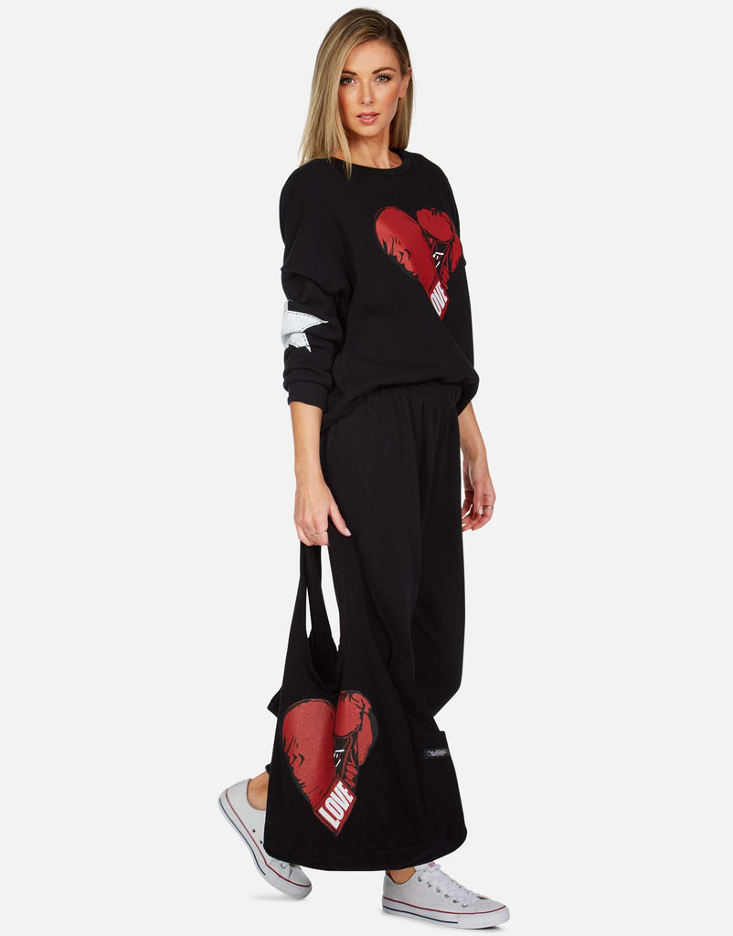 Love Boxing Long Pant in Black | Tanzy by Lauren Moshi